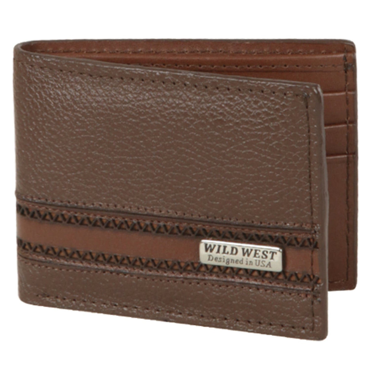 Wild West Genuine Leather Wallet 2CA62707 — MensUSA